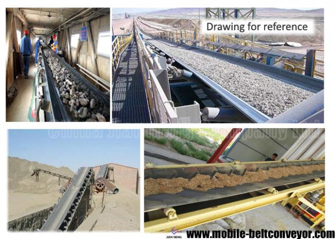 Heat Resistant Portable Electric Conveyors , Coal Mining Industry ...