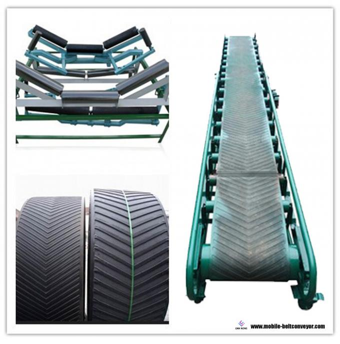 Movable Customize Rubber Telescopic Belt Conveyor With Adjustable Height