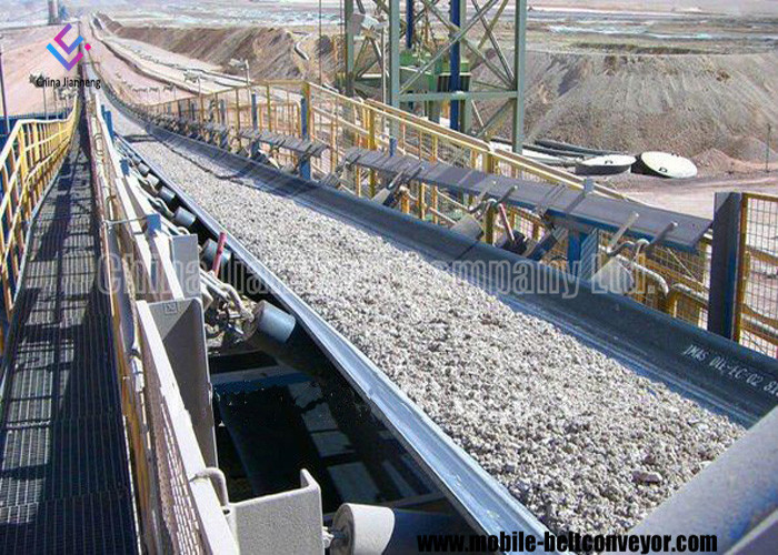 High Incline Truck Loading Unloading Conveyor , Mining Metallurgy Coal ...