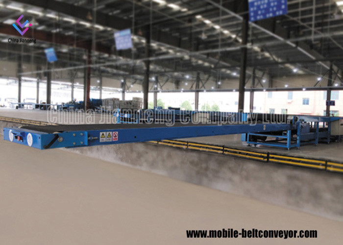 Movable Telescopic Truck Loading Conveyors Without Docks For Cartons ...